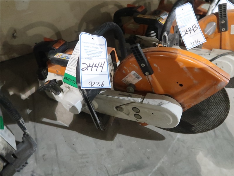 STIHL TS460 | MARYSVILLE TOOLS & EQUIPMENT - ONLINE AUCTION | James G ...