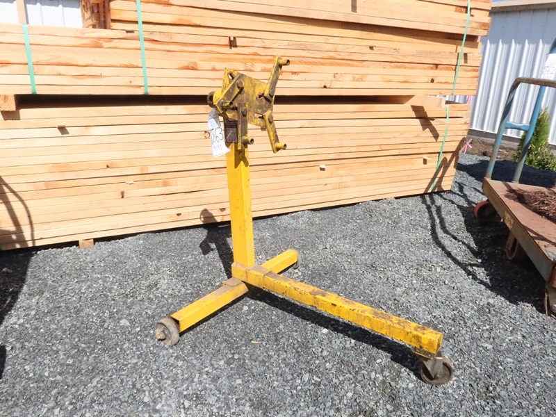 PORTABLE ENGINE CART ON CASTERS | MARYSVILLE TOOLS, MACHINE SHOP ...