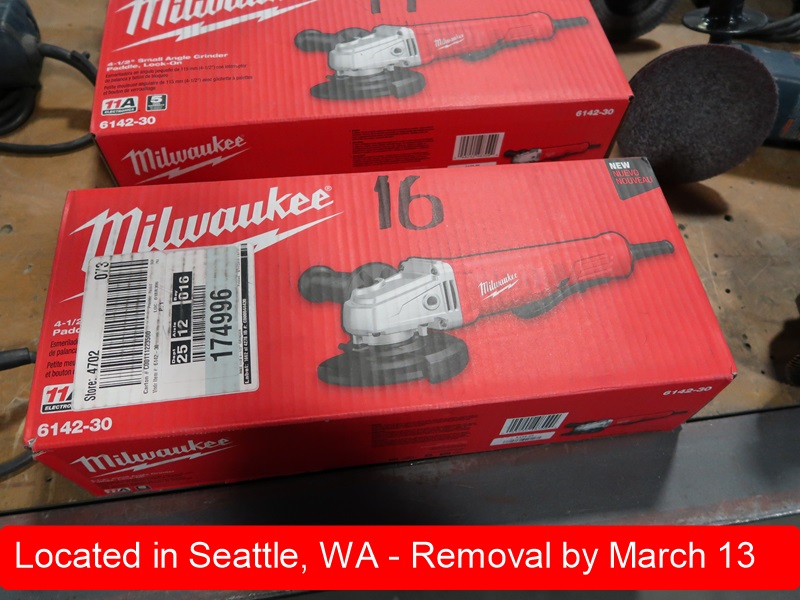 MILWAUKEE 6142-30 | TRADE-MARX SIGN - LIVE AUCTION | James G. Murphy Co.